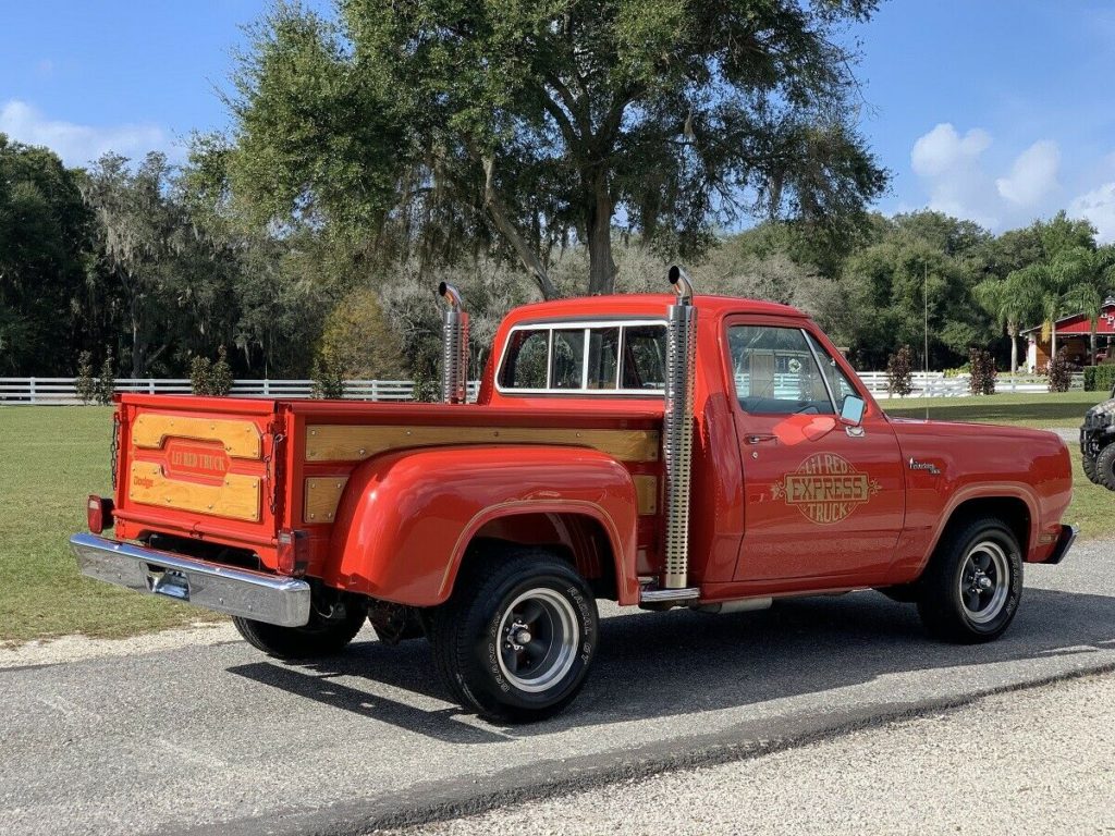 1979 Dodge Lil Red Express Truck Classic Dodge Lil Red Express Truck ...